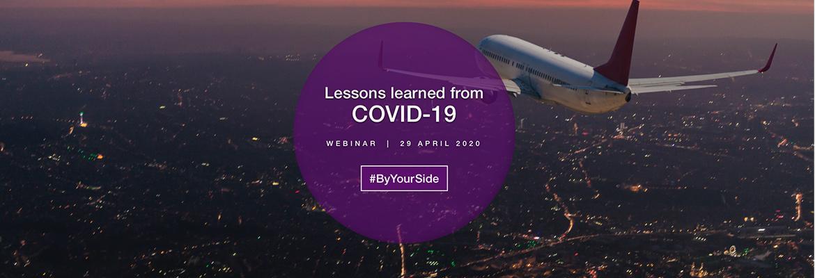 Webinar: Lessons learned from COVID-19 | Corporate Traveller Webinar: Lessons learned from COVID-19 | Corporate Traveller